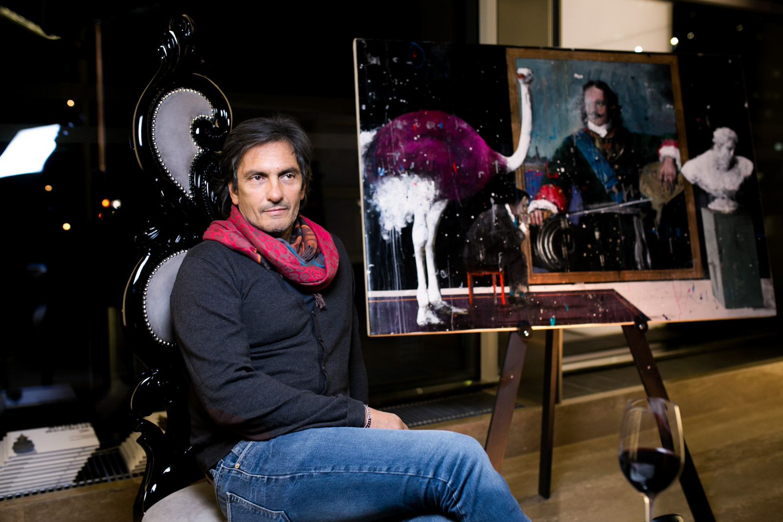 Angelo Accardi Exhibition Launch Supported by The Luxury Network Russia ...