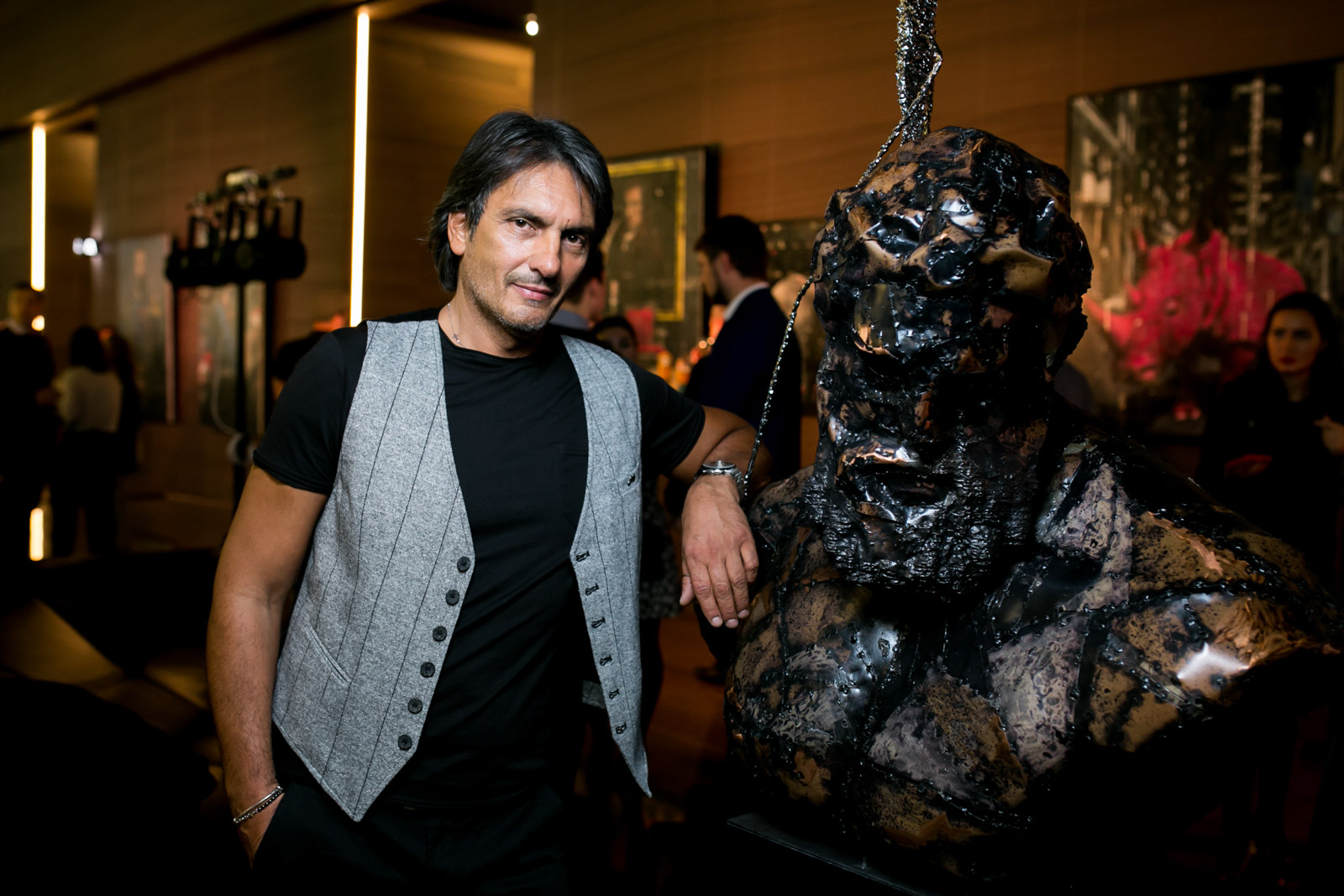 Angelo Accardi Exhibition Launch Supported by The Luxury Network Russia ...