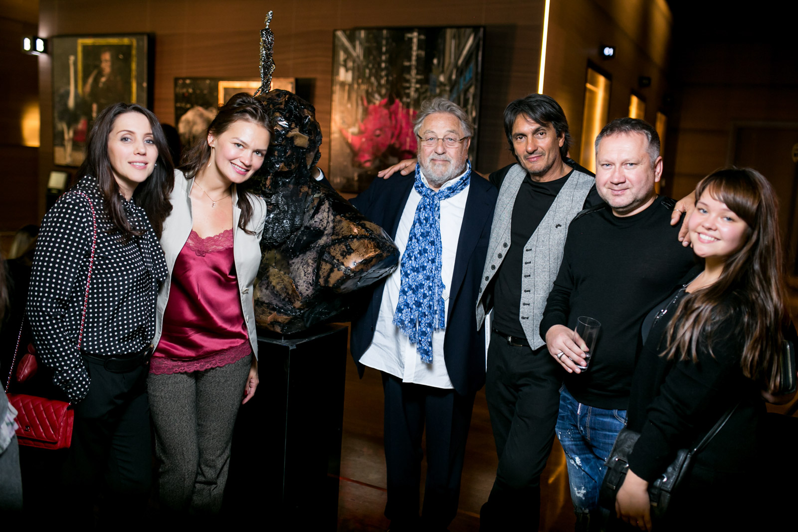 Angelo Accardi Exhibition Launch Supported by The Luxury Network Russia ...